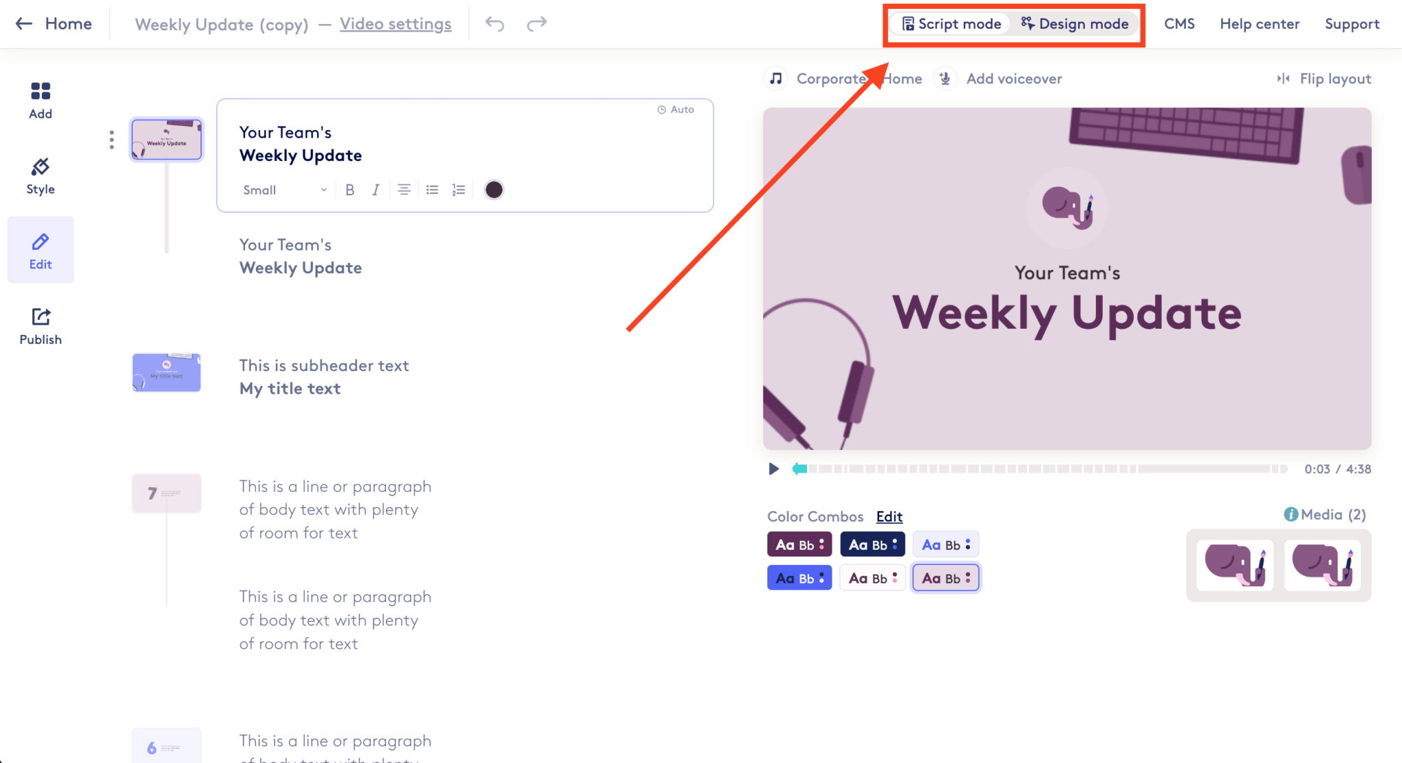 Updates | What's New in Biteable | Biteable