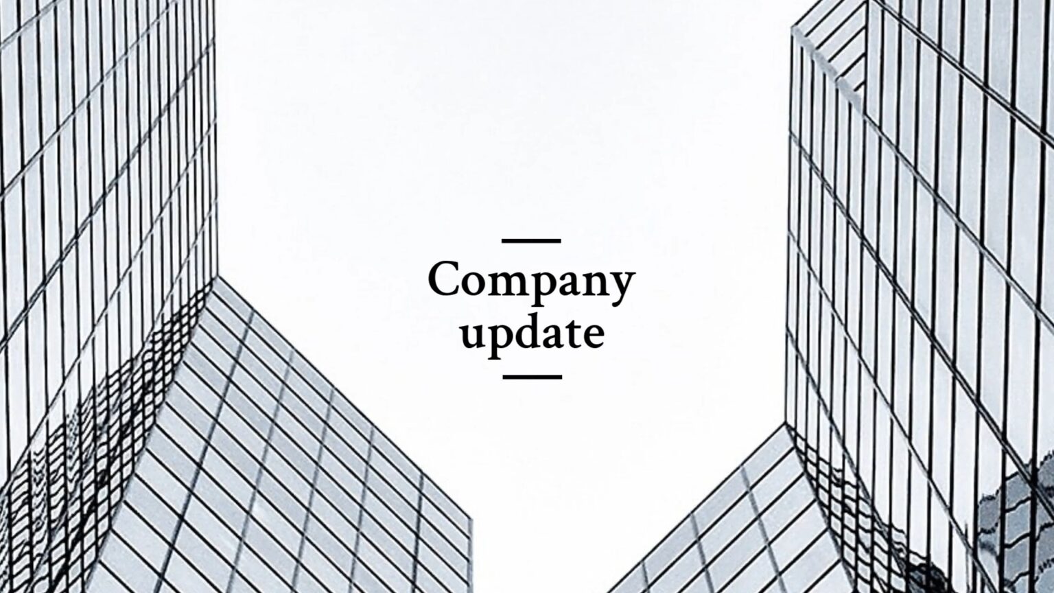 Company Update | Video Templates | Biteable