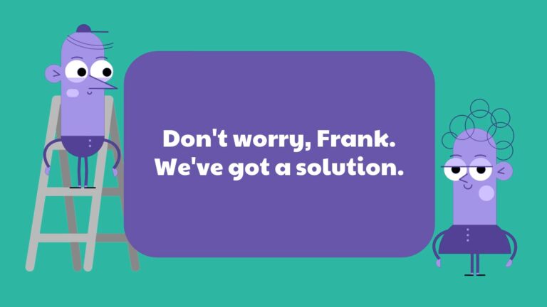 Frank Character Explainer | Animated Video Templates | Biteable