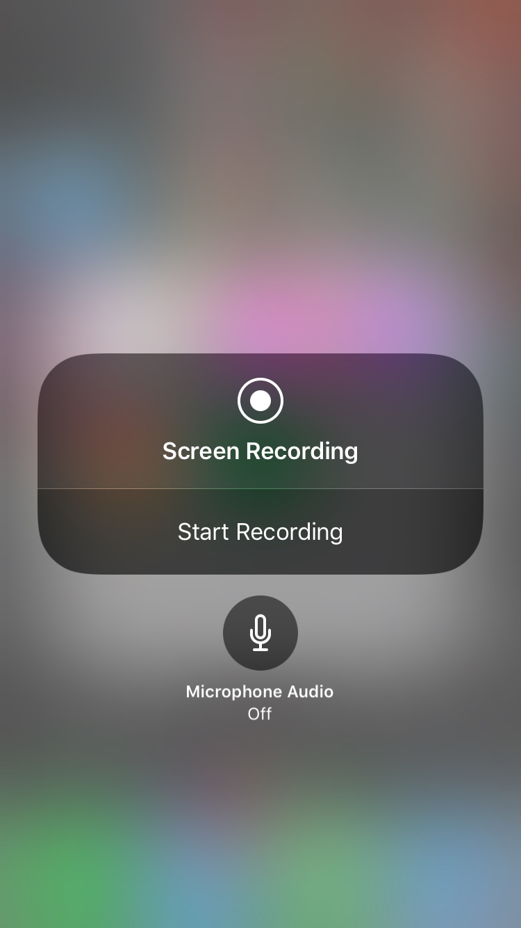 Record your mobile screen with iOS 11 - Biteable