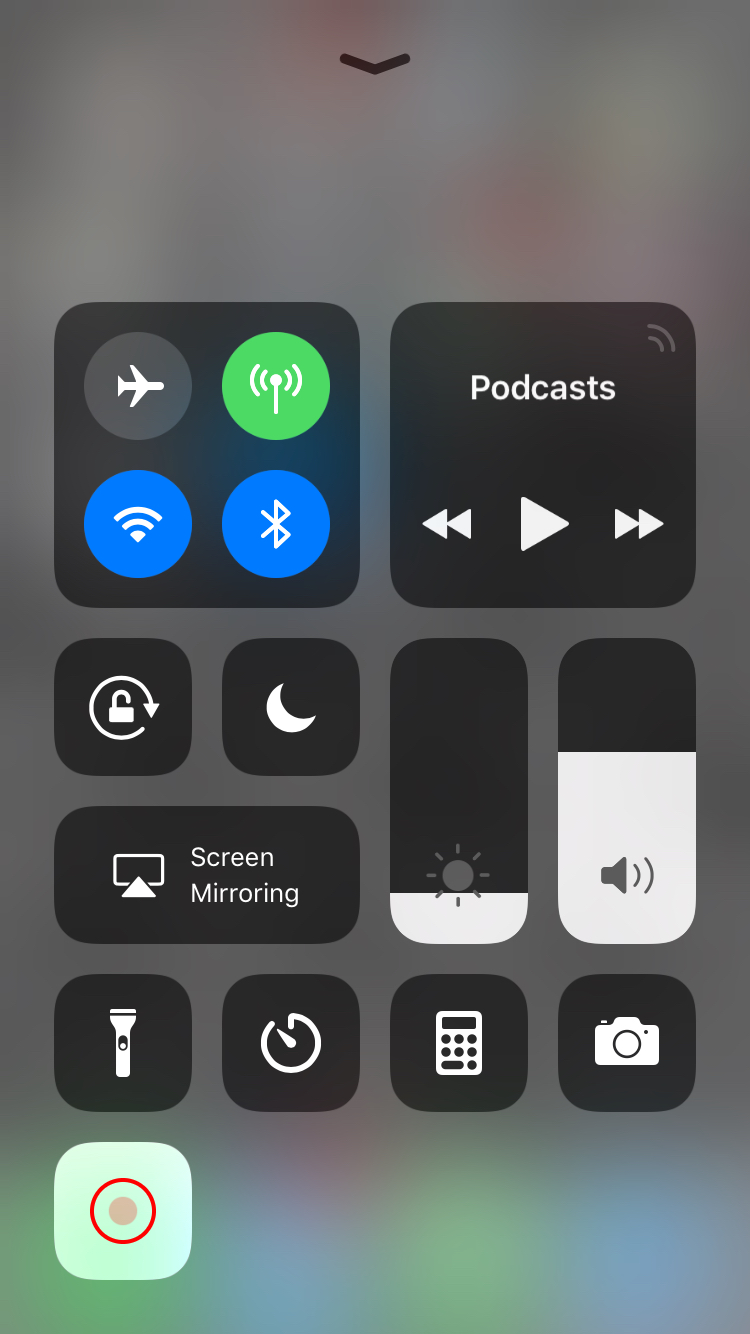 Record your mobile screen with iOS 11 - Biteable