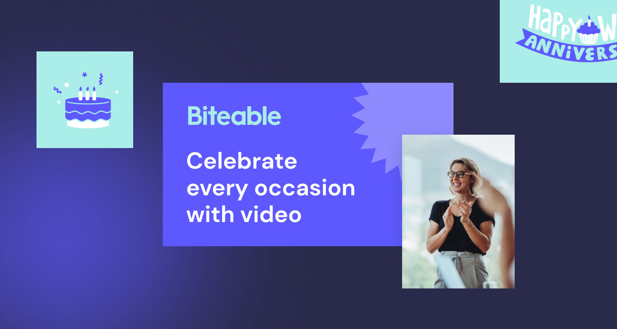 Create Team Celebration Videos | Celebration Video Maker | Biteable