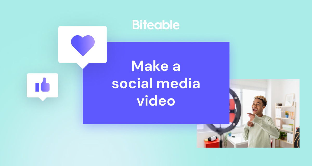 Social Media Video Maker I Create Engaging Video Content I Biteable