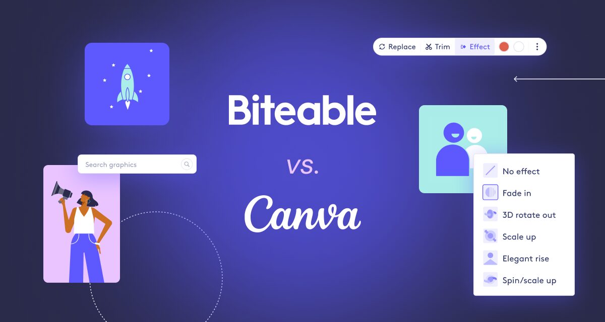 Biteable vs Canva - Biteable