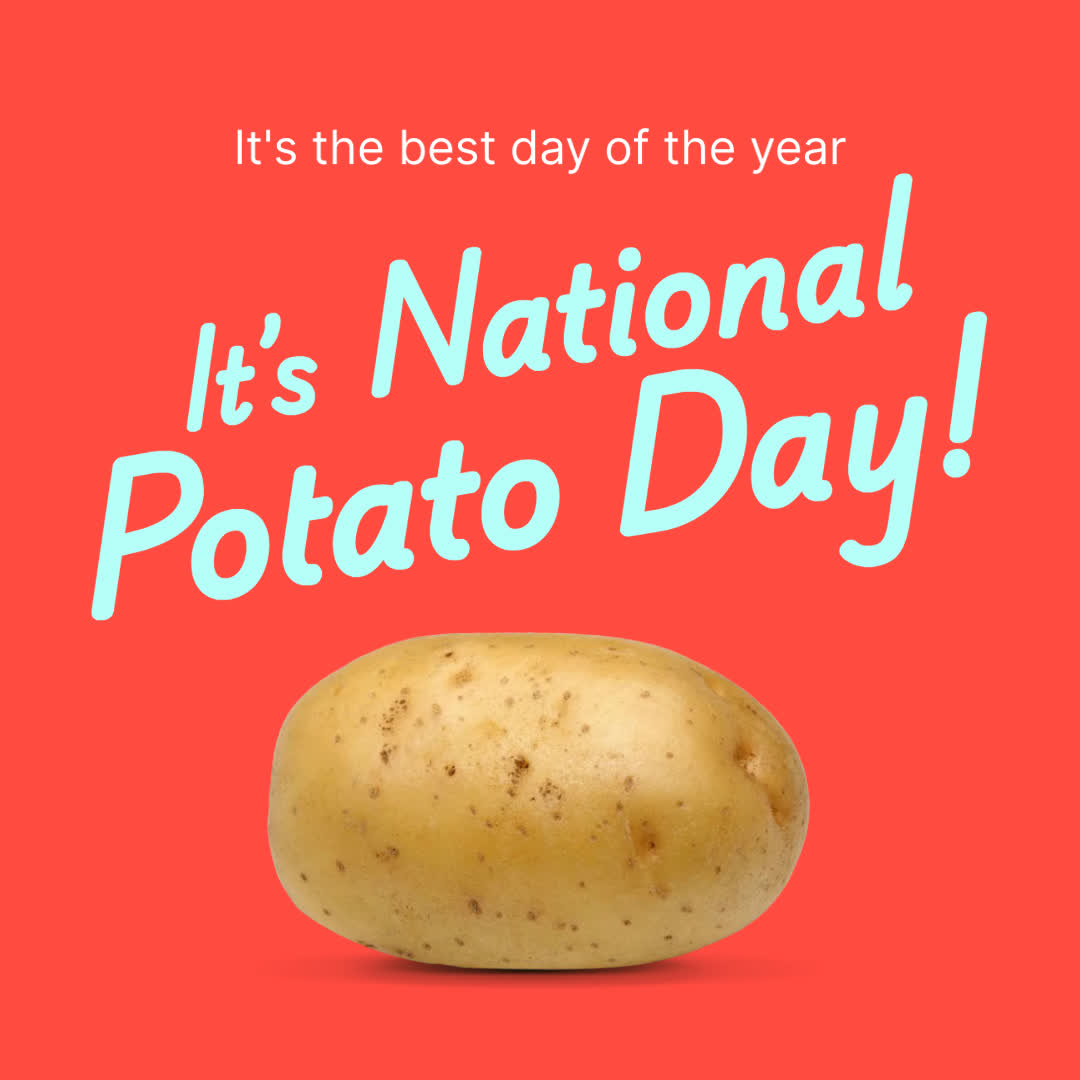 National Potato Day - Biteable