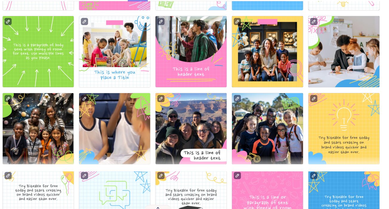 Updates | What's New in Biteable | Biteable