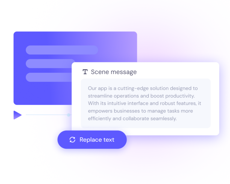 AI Text to Video | AI Text Replacement | Biteable