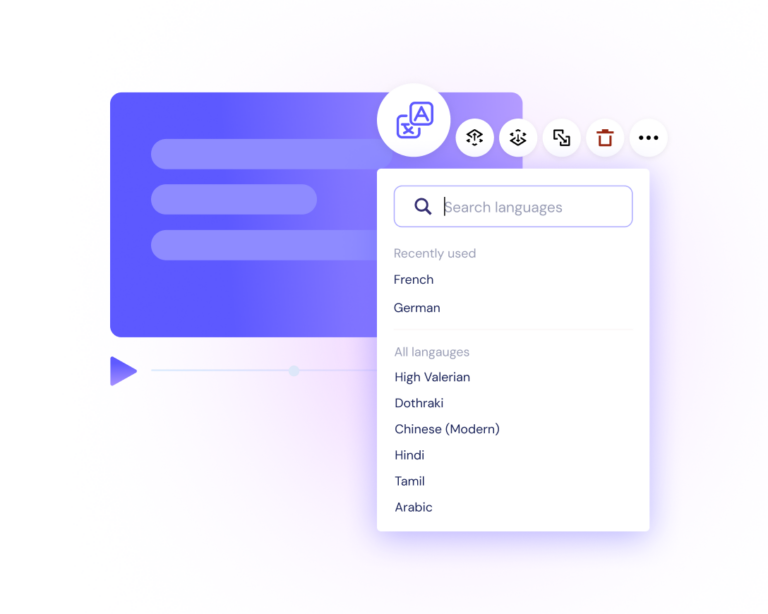 AI Video Translation | Translate Video with AI | Biteable