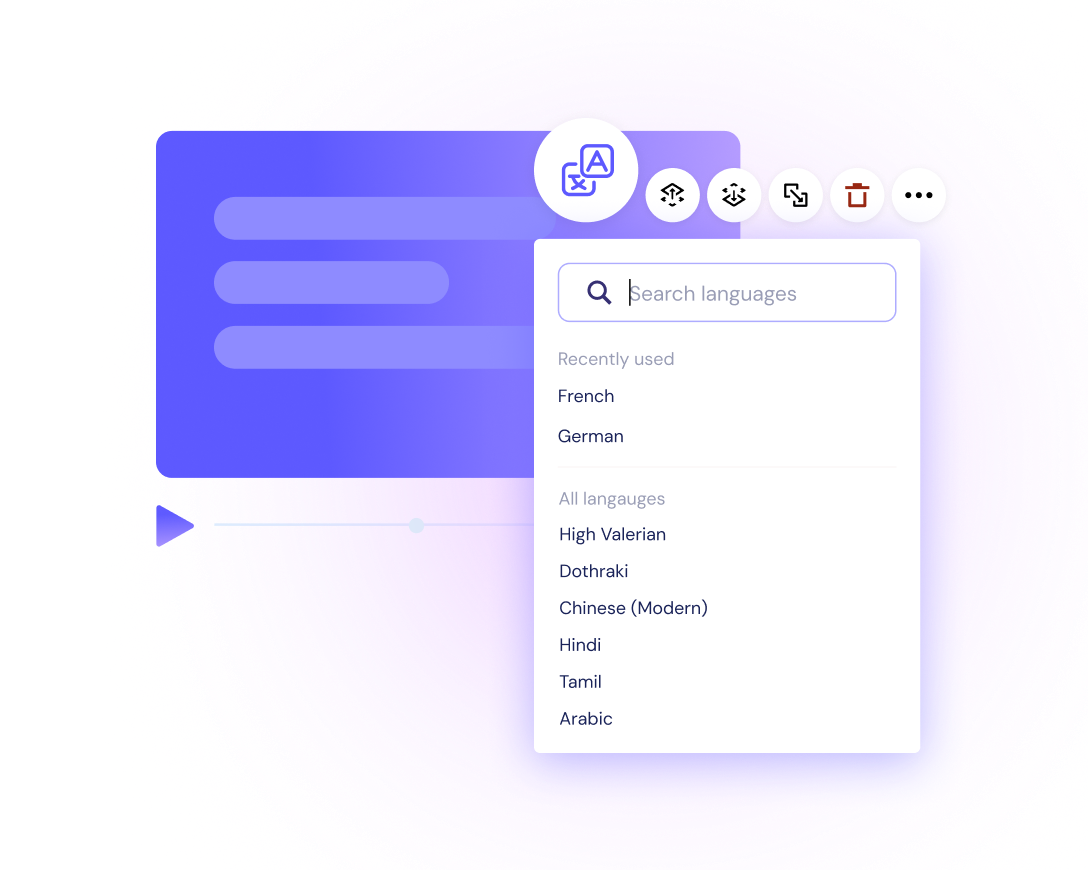 AI Video Translation | Translate Video with AI | Biteable